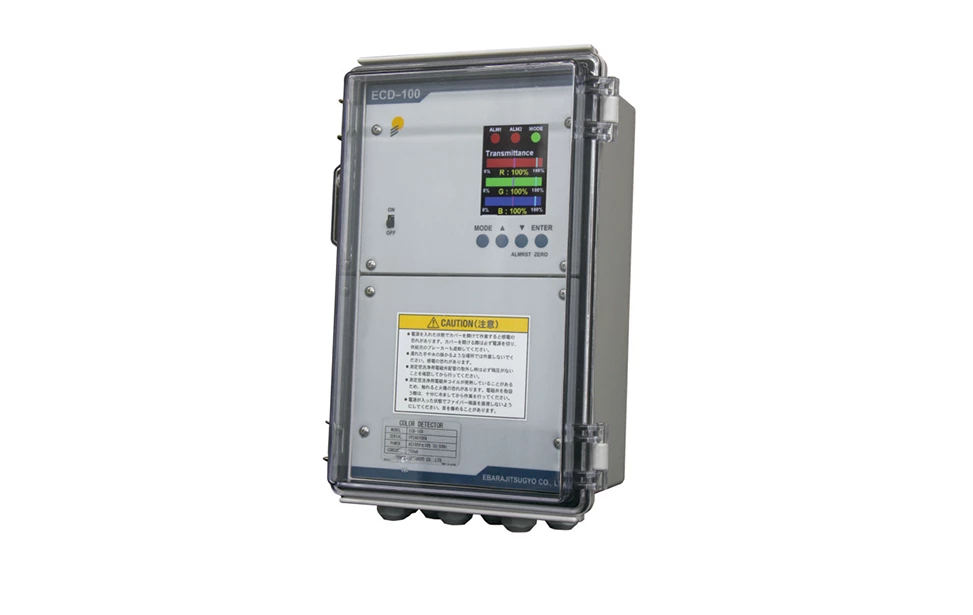 Colored wastewater detector